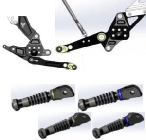 Yamaha Rear set Gilles MT-07 - Motoraccessoires overig, Yamaha ...